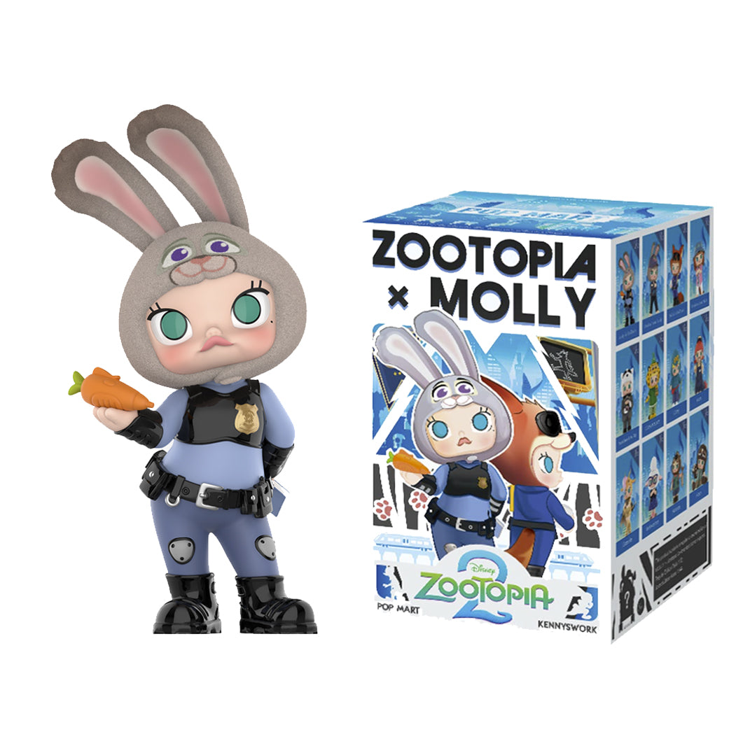 Molly& Zootopia Co-branded Series Figures – GOGOFUN